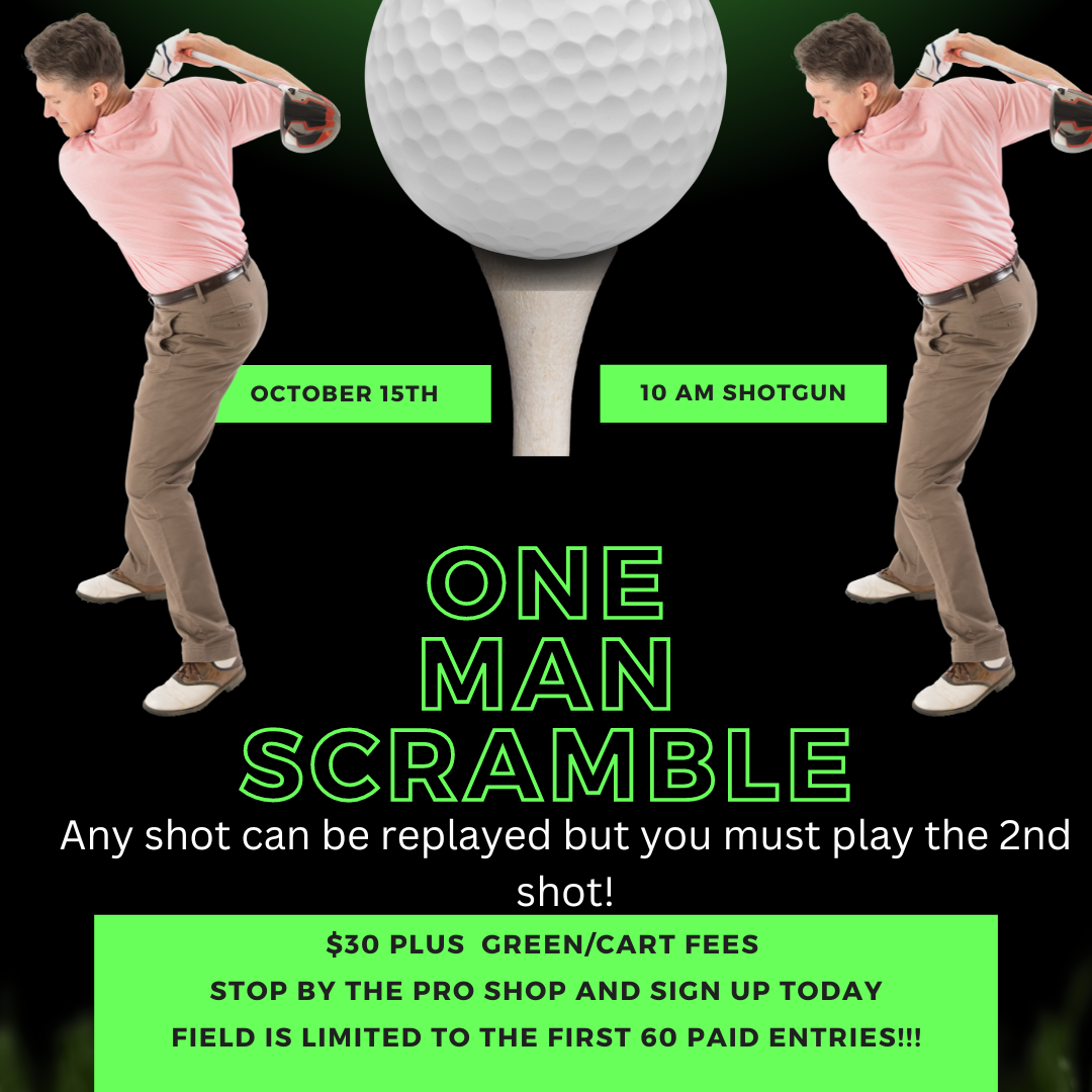 One Man Scramble 2023 – Greeley Golf Association